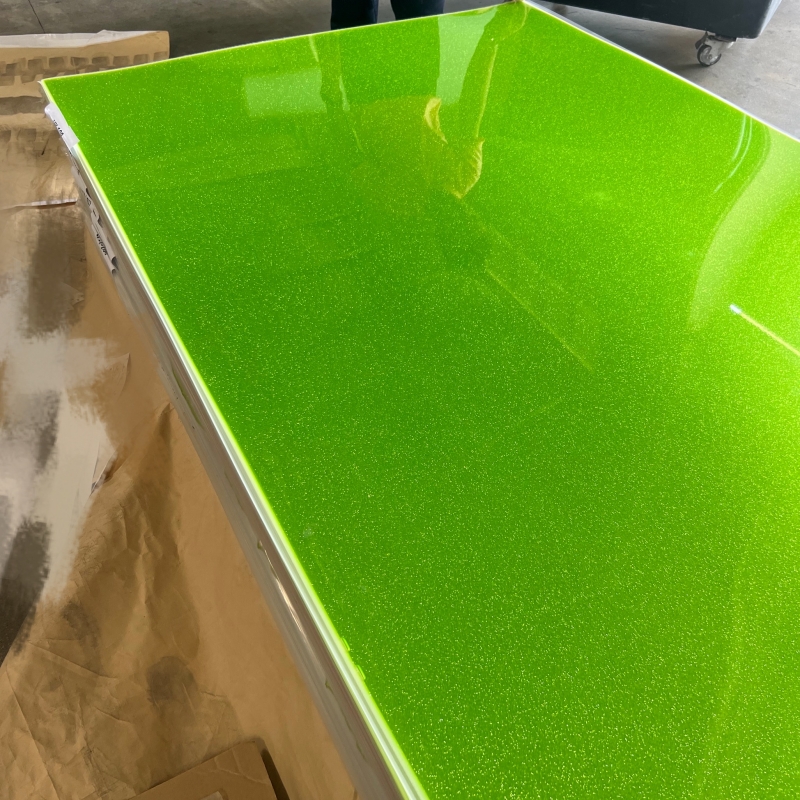 4x8ft Fluorescent Green Plastic Plexiglass for Storage Boxes from China ...