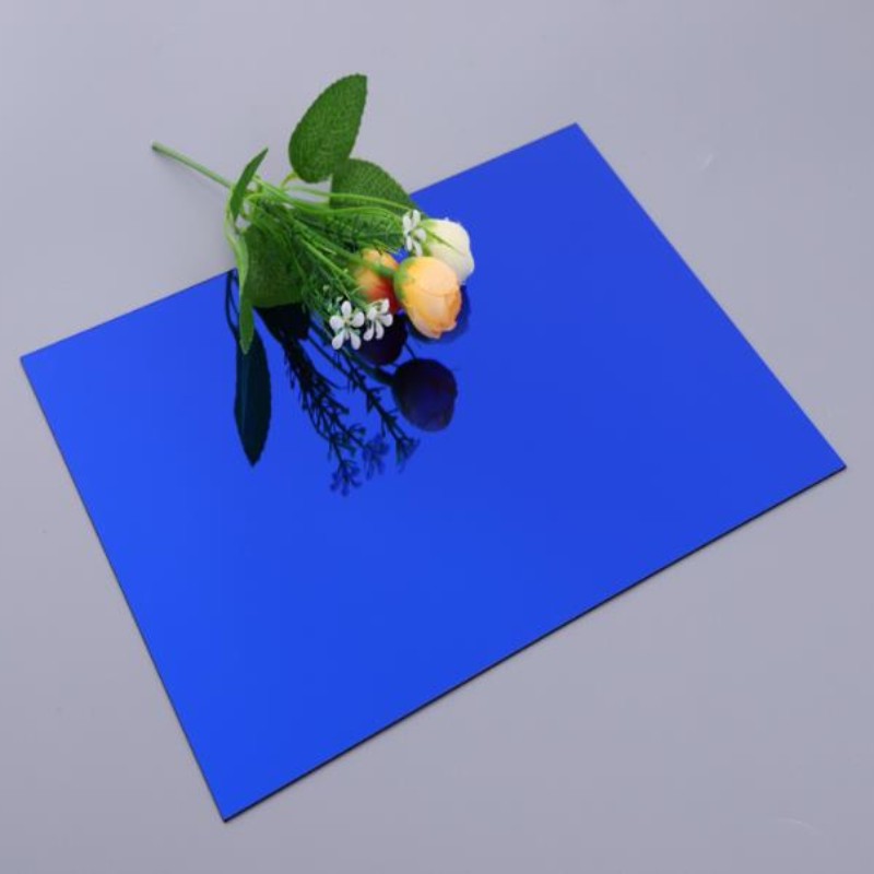 Blue Safety Advertisement Acrylic Mirror Sheet from China manufacturer ...